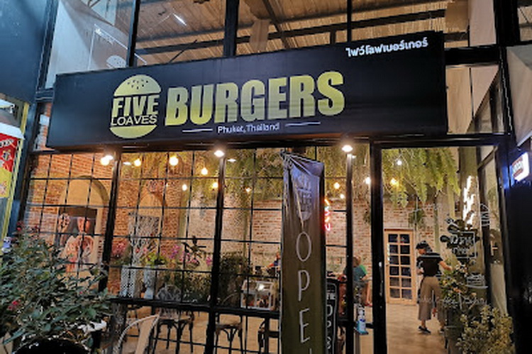 FIVE Loaves Burgers Phuket Town - Phuket.Net