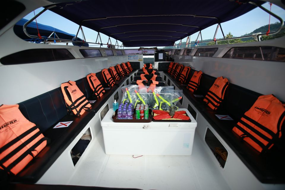 Chalong: Kahung Beach Day Trip by Speedboat & Lunch - Phuket.Net