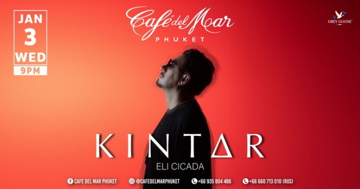 Kintar at Café Del Mar Phuket, Wed 3rd Jan 2024 - What’s On - Phuket.Net