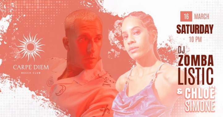 DJ Zombalistic and Chloe Simone, Sat 16th Mar 2024 - What’s On - Phuket.Net