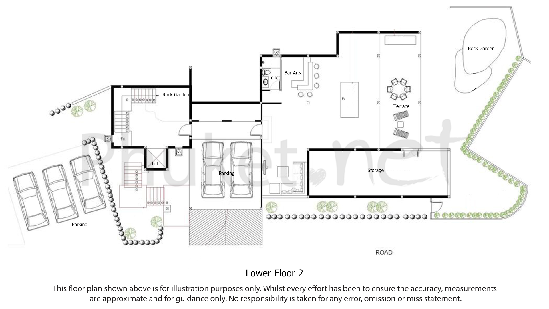 Ocean Pool Villa Floor Plan