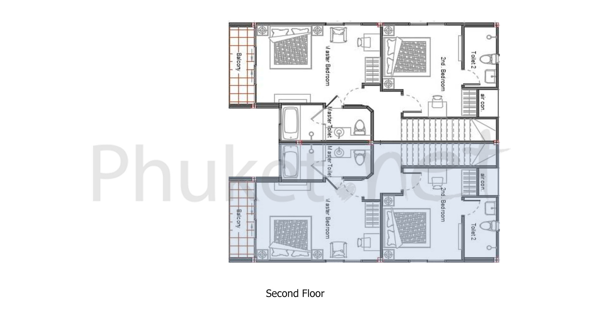 Goldena Twin Townhome Kamala - 3 beds/3 baths - Phuket Real Estate and Property For Sale ...