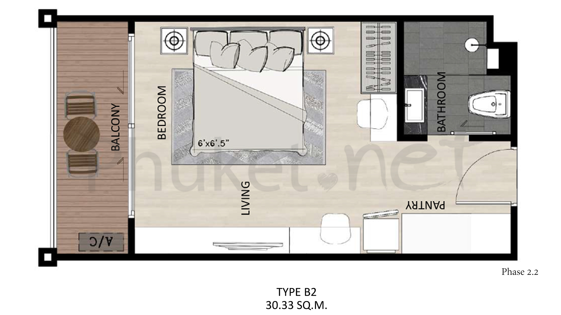 Sea Heaven Condos in Nai Thon - 2 beds/2 baths - Phuket Real Estate and ...