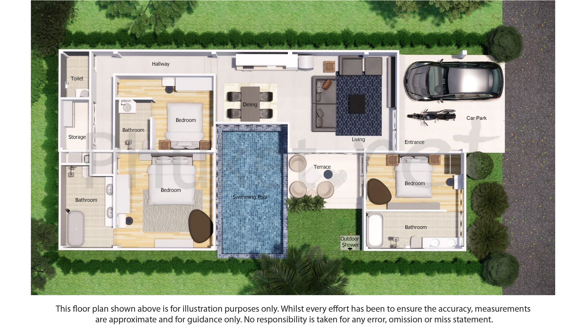 Delightful Standalone Villa near Rawai Beach - 3 beds/3 baths - Phuket ...