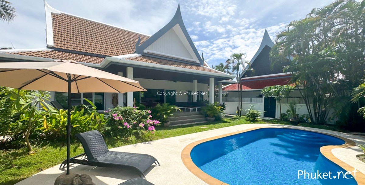 Traditional Thai-style Pool Villa near Rawai Beach - 3 beds/3 baths ...