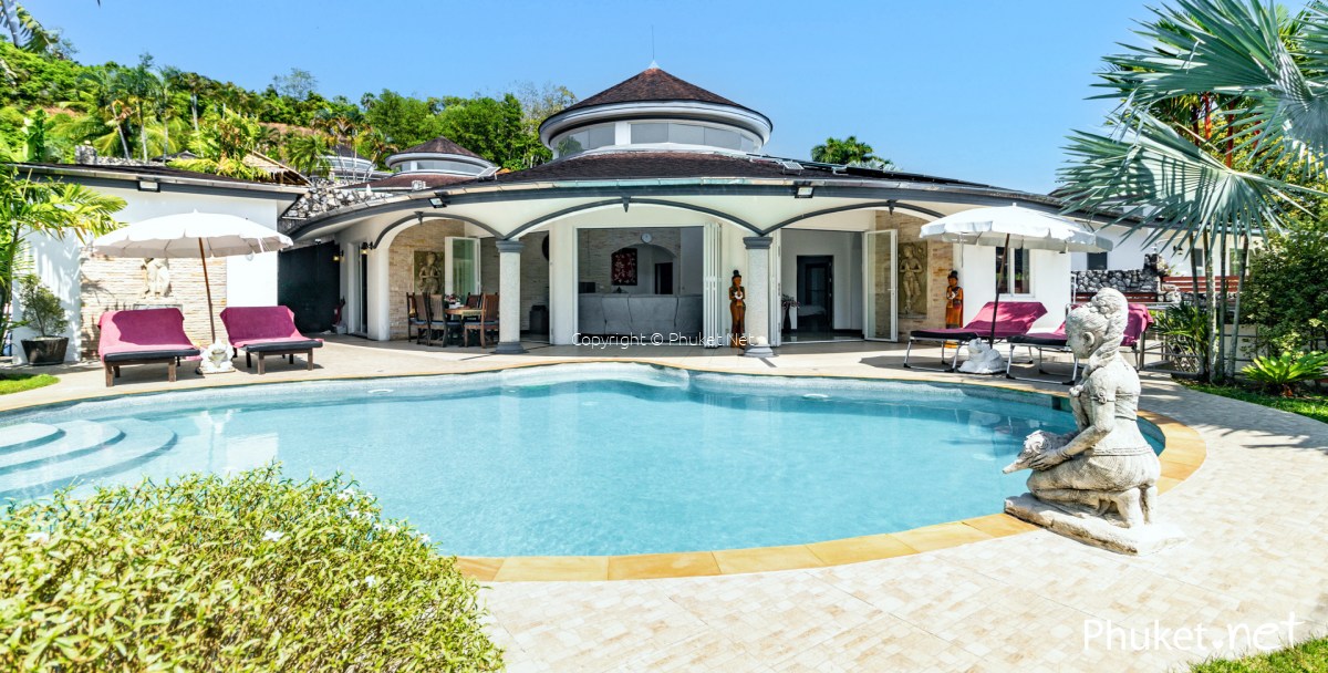 Private Hillside Tropical Pool Villa in Nai Yang - 3 beds/3 baths ...