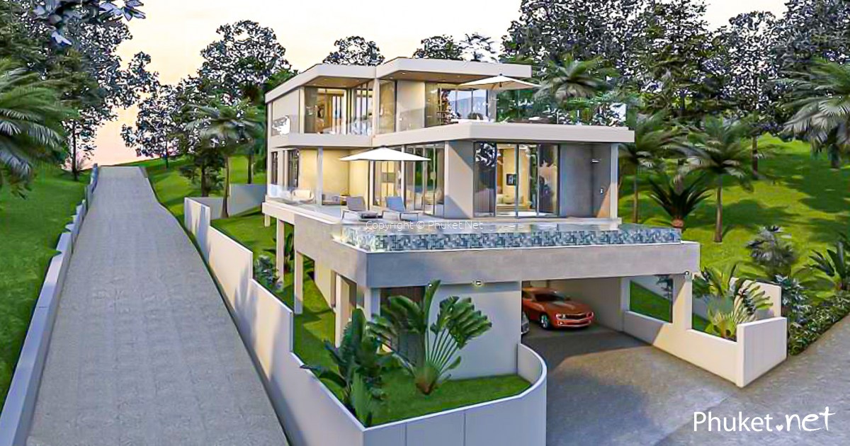 Alisha Sea View Phuket Villas For Sale - Phuket.Net