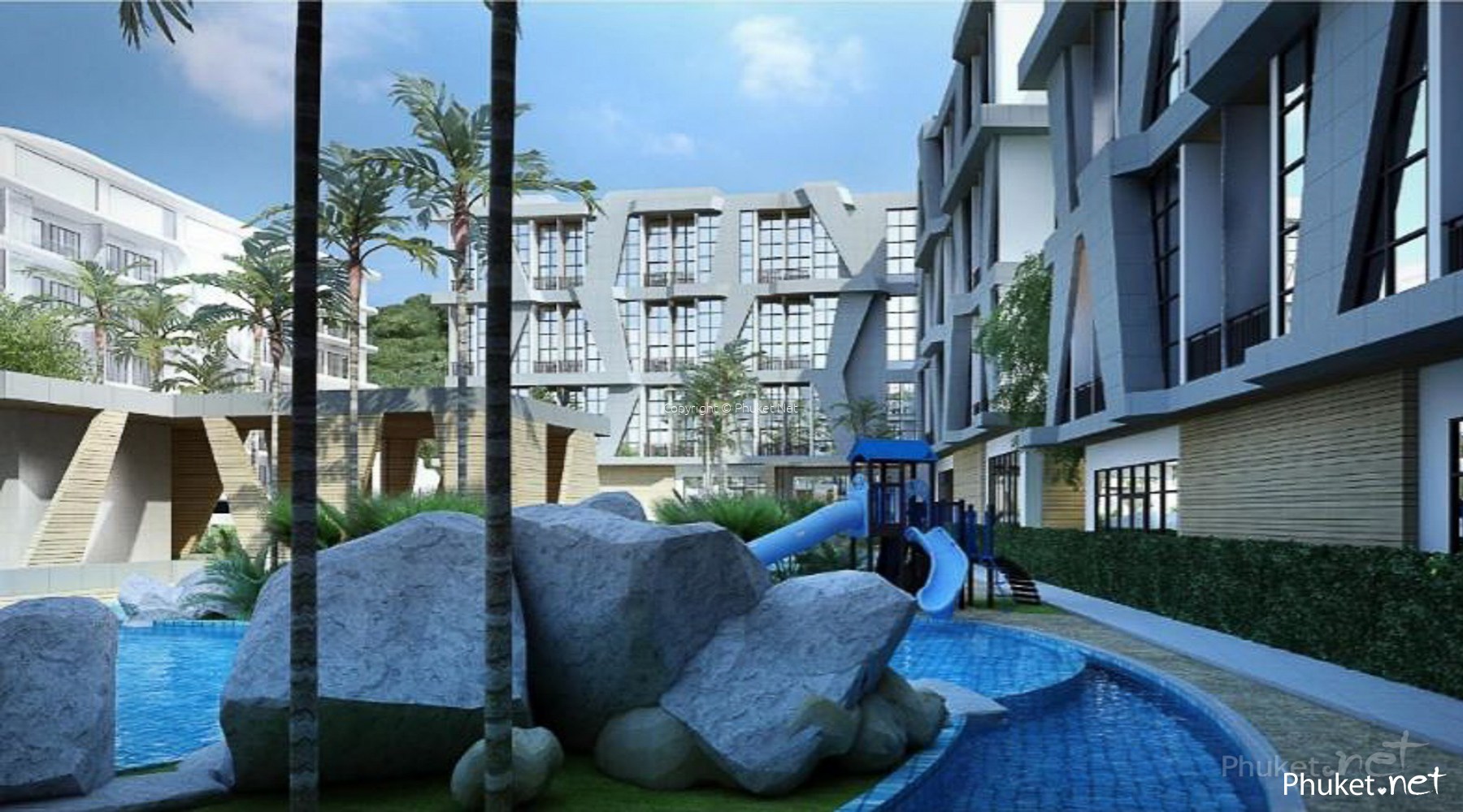Utopia Loft Naiharn Condo - 1 bed/1 bath - Phuket Real Estate and Property For Sale - Phuket.Net ...