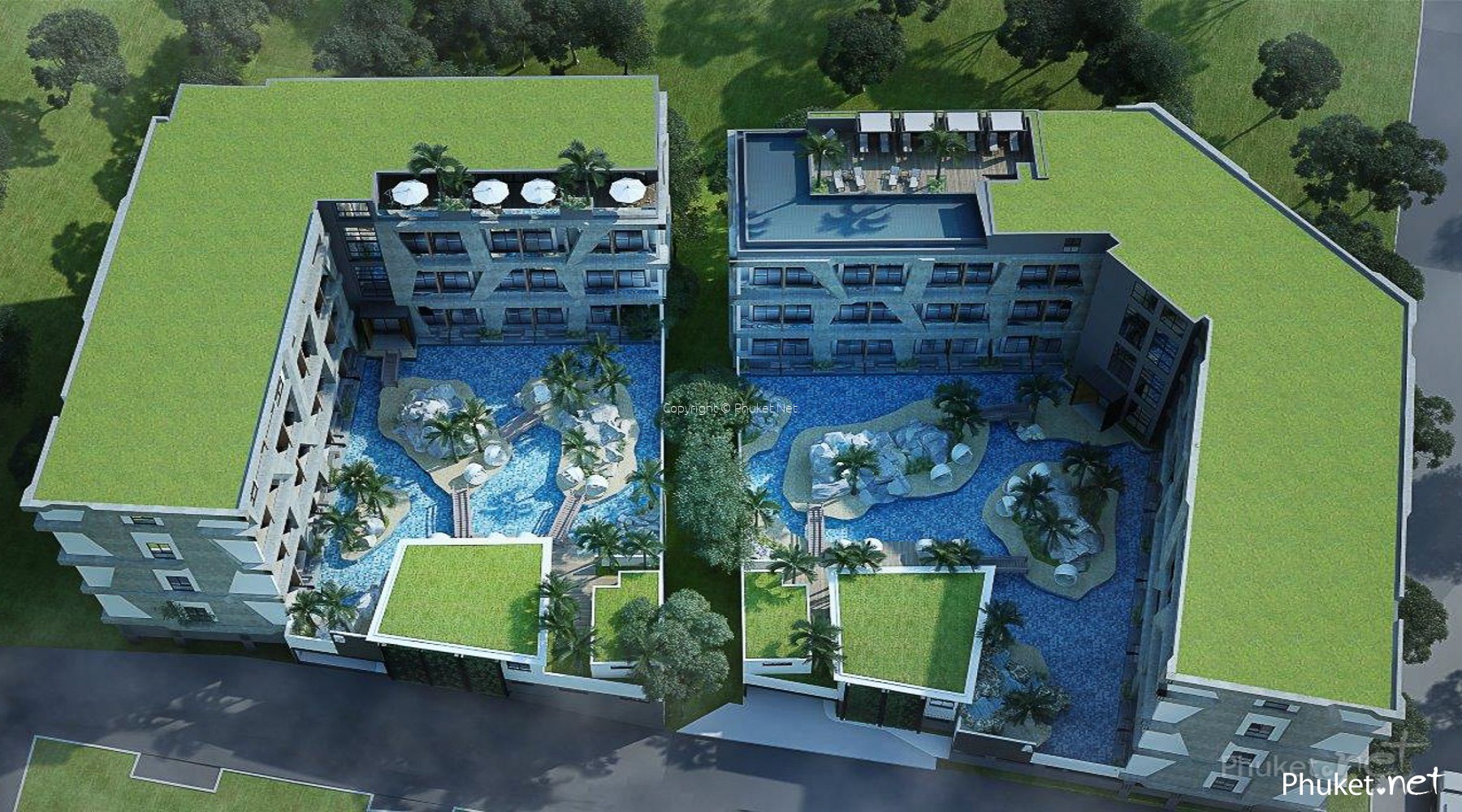 Utopia Loft Naiharn Condo - 1 bed/1 bath - Phuket Real Estate and Property For Sale - Phuket.Net ...