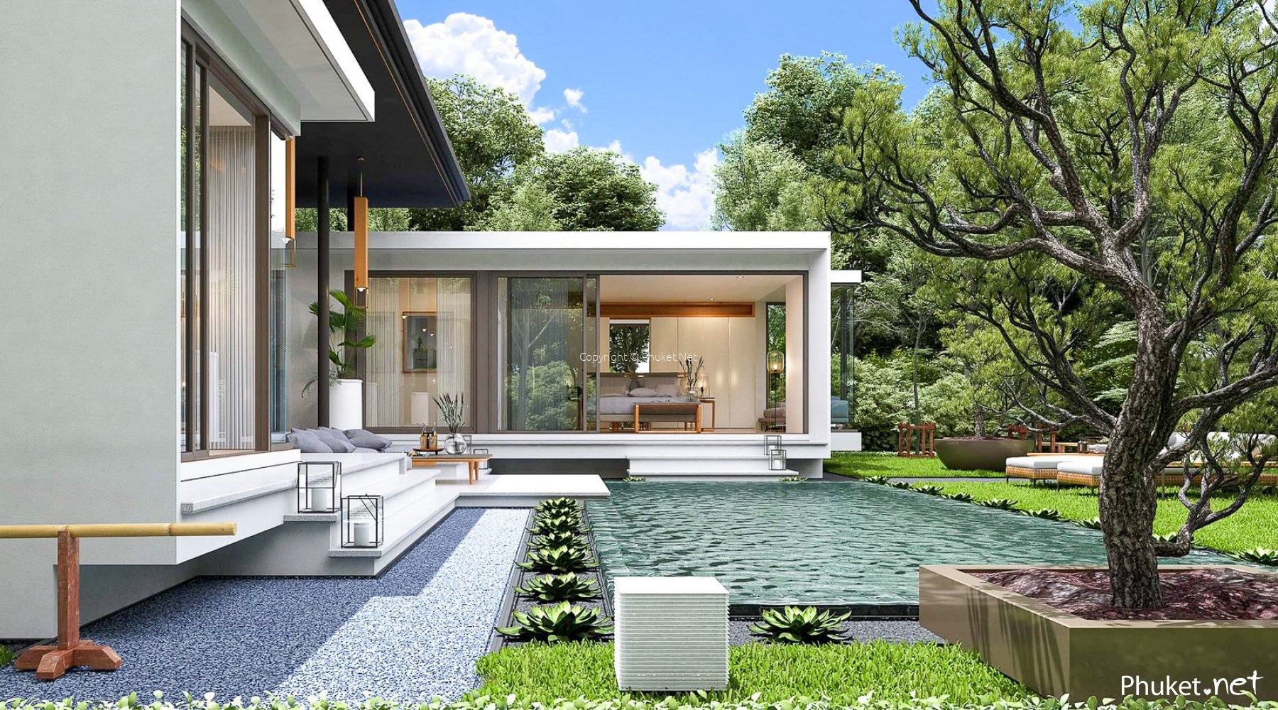 Botanica Modern Loft Villas Phuket For Sale - Phuket.Net