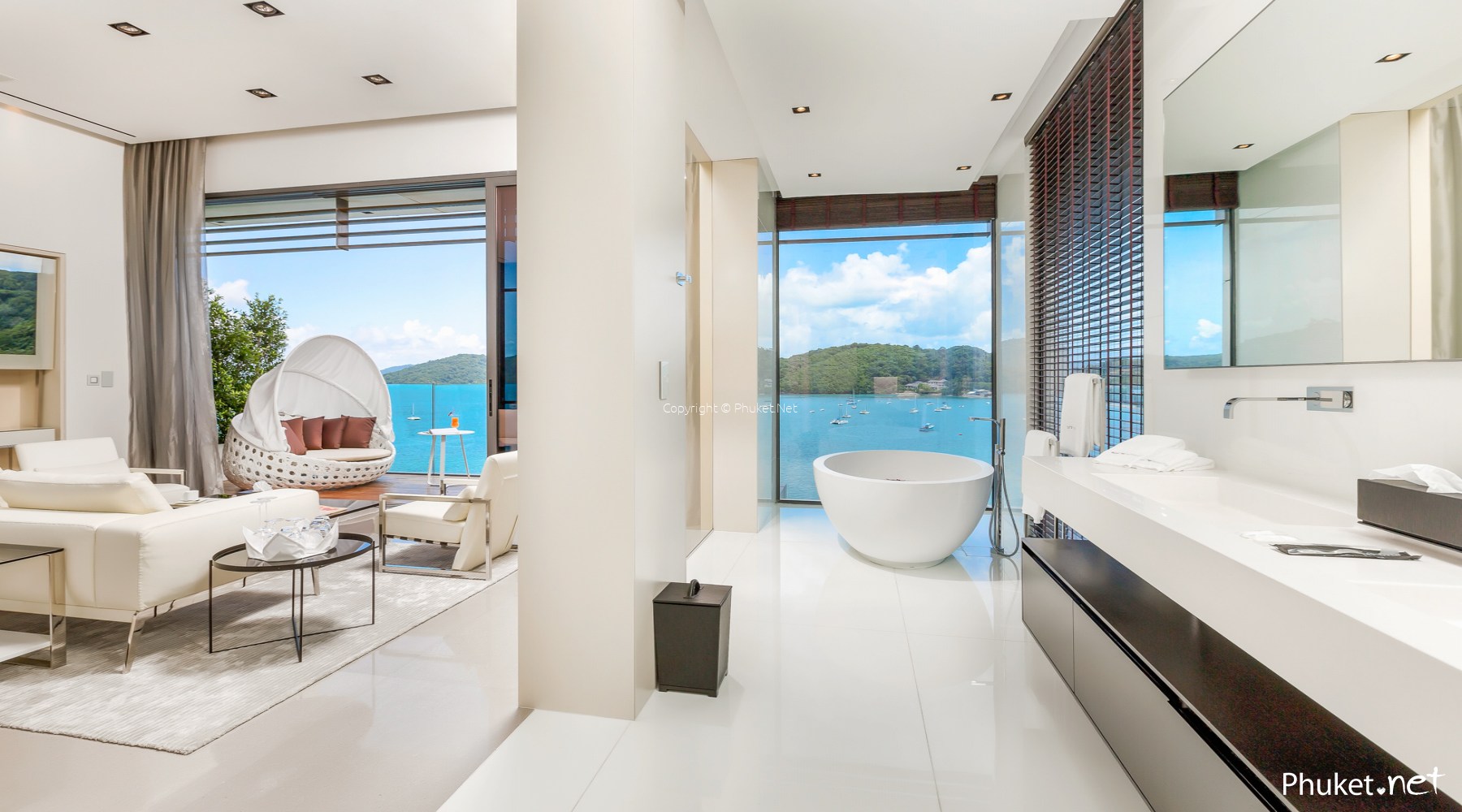 Splendid Bay View Pool Villa in Cape Panwa - 6 beds/7 baths - Phuket Real Estate and Property ...