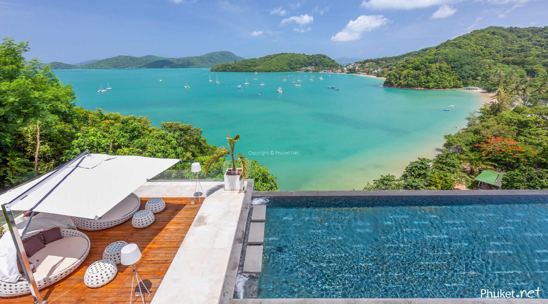 Splendid Bay View Pool Villa in Cape Panwa - 6 beds/7 baths - Phuket Real Estate and Property ...