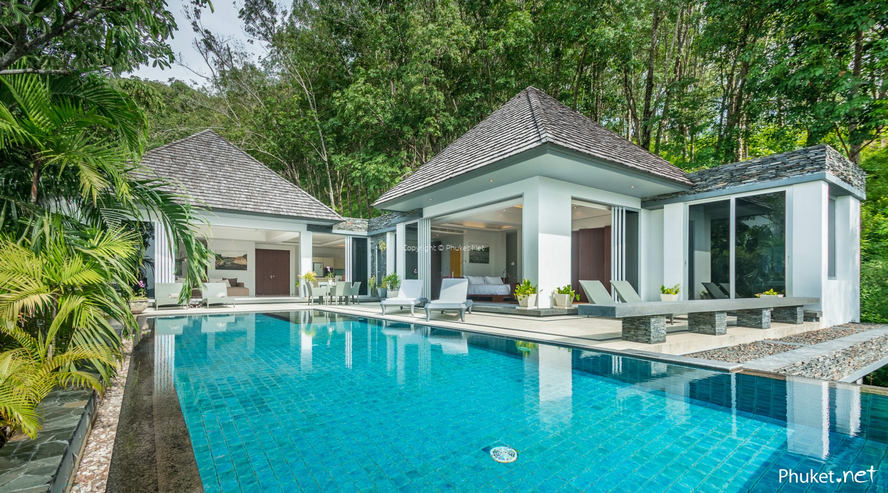 3-storey Sea View Villa Overlooking the sea in Layan - 4 beds/5 baths - Phuket Real Estate and ...