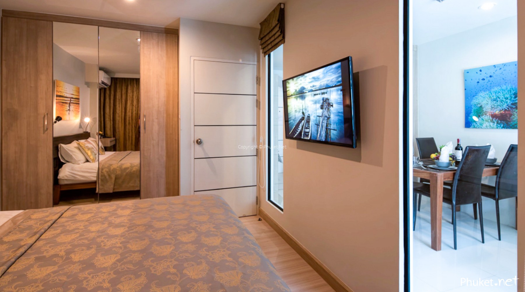 Modern Partial Sea View Condo near Patong - 1 bed/1 bath - Phuket Real ...