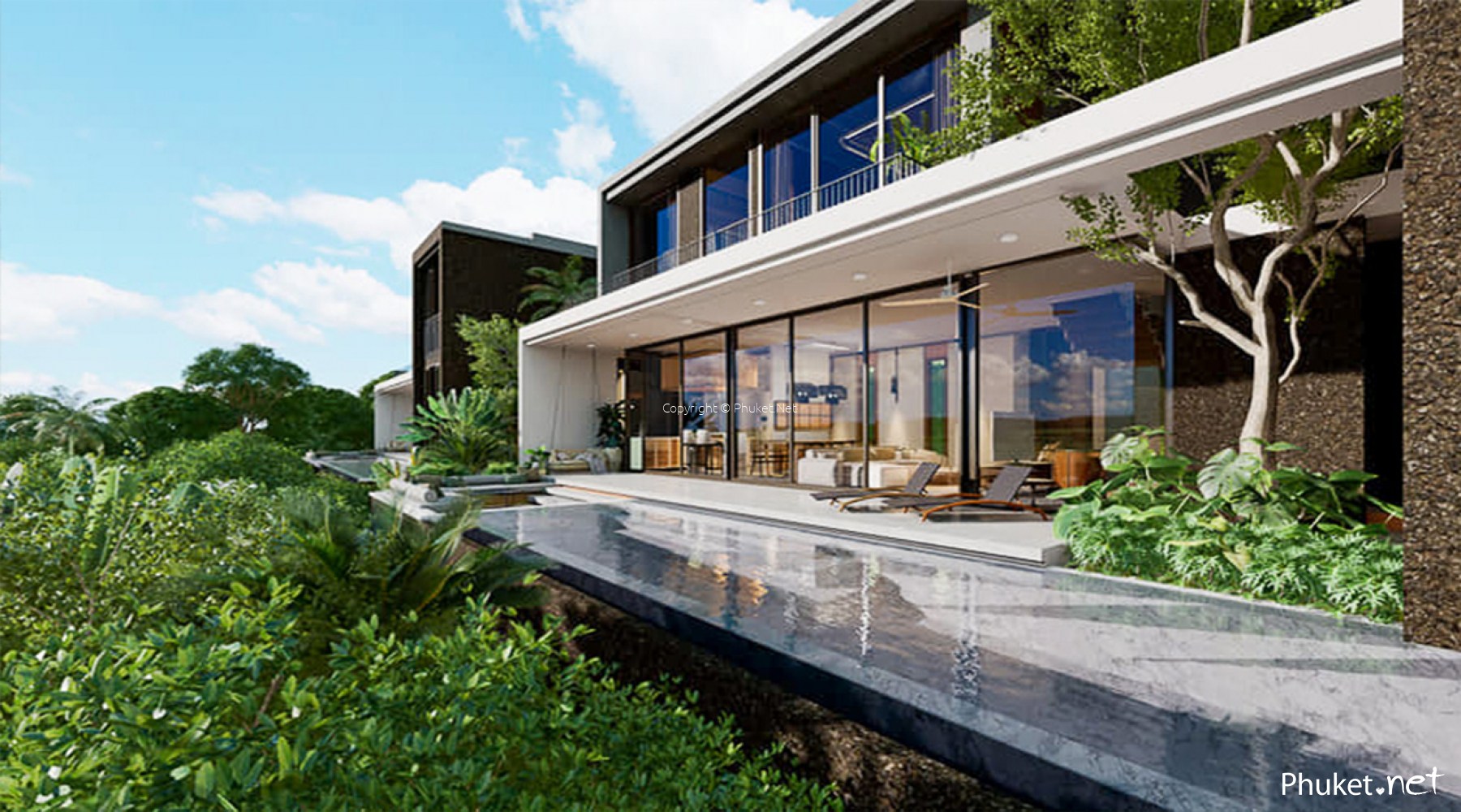 Akra Collection Layan Phuket Villas For Sale - Phuket.Net