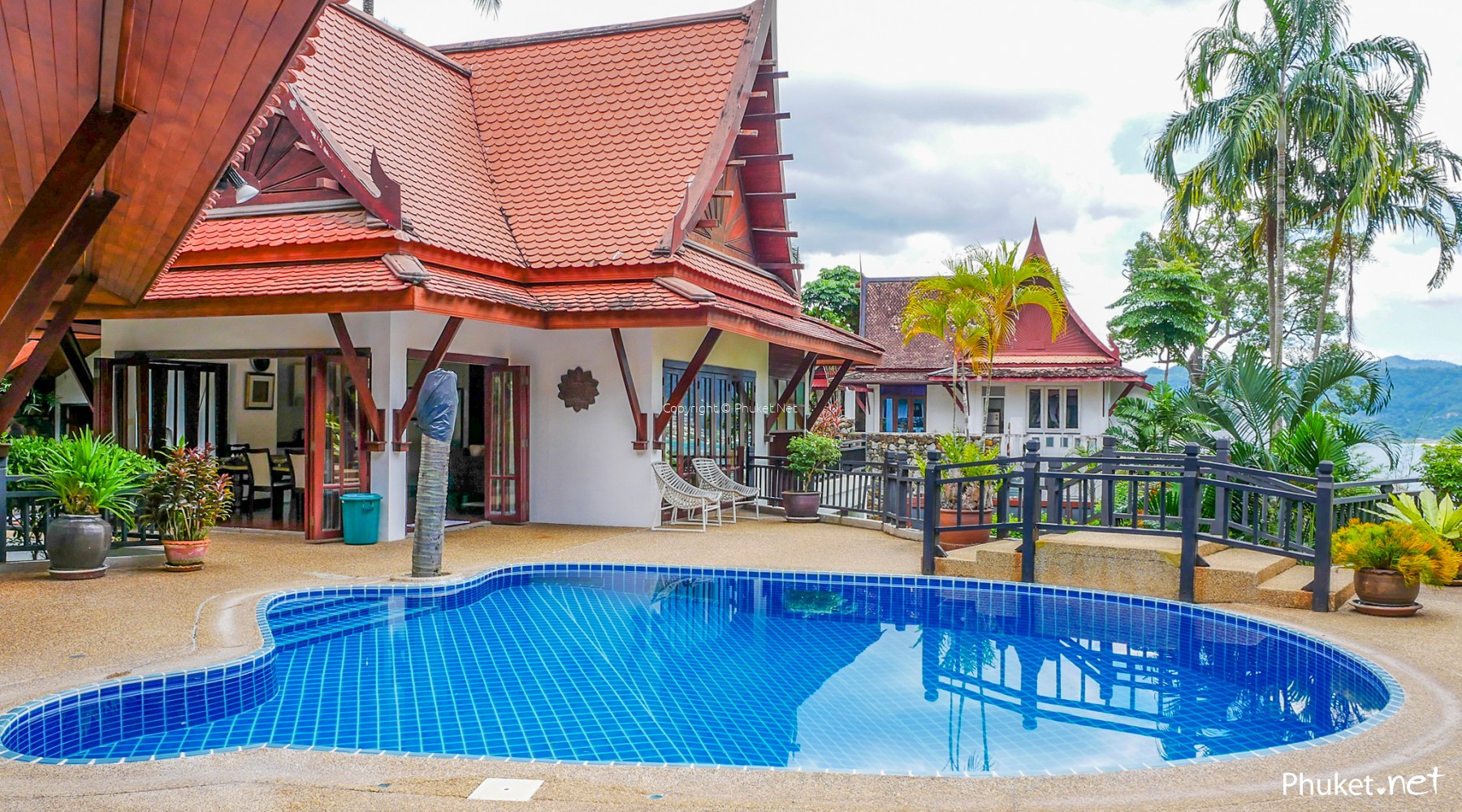Thai-style Pool Villa on Patong Hillside - 5 beds/8 baths - Phuket Real ...