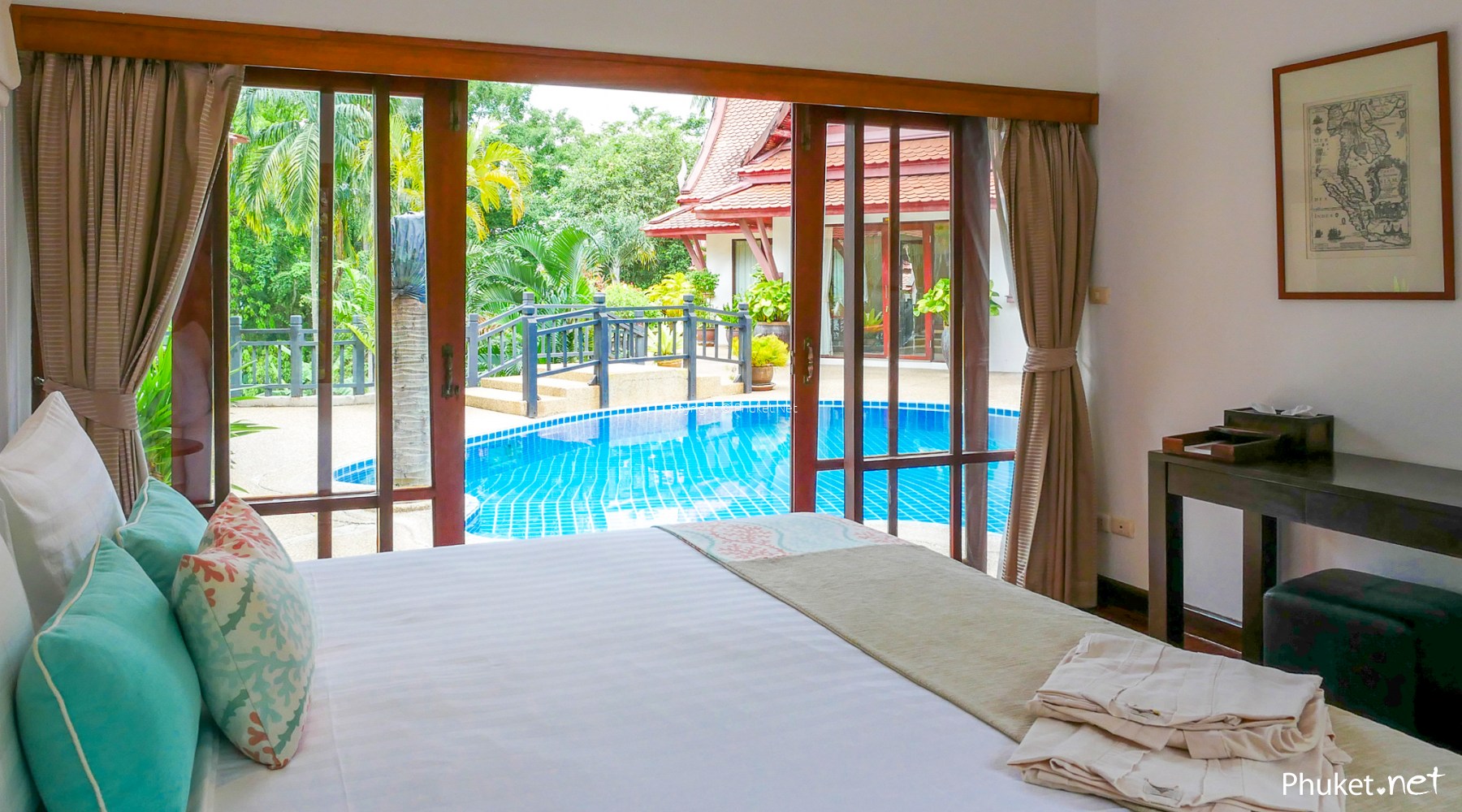 Thai-style Pool Villa on Patong Hillside - 5 beds/8 baths - Phuket Real ...