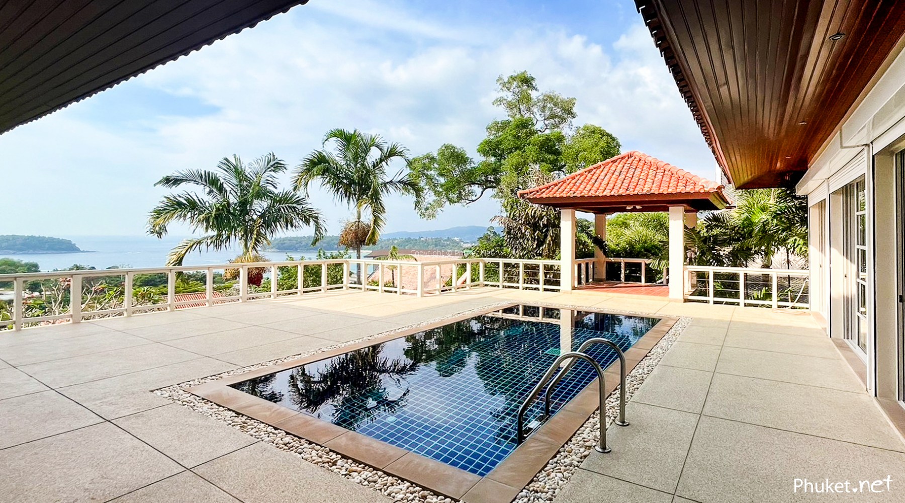 Asian-style Sea View Villa at Katamanda - 4 beds/4 baths - Phuket Real ...
