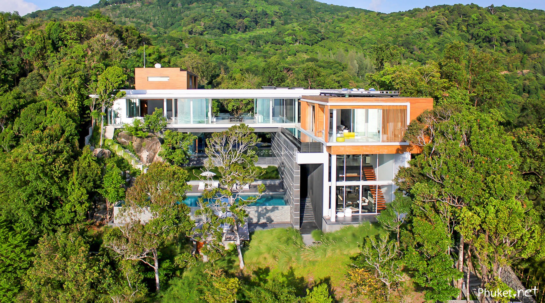 Splendid Ocean View Villa Mayavee Kamala - 4 beds/6 baths - Phuket Real Estate and Property For ...