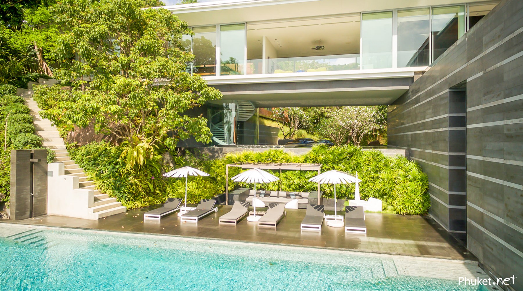 Splendid Ocean View Villa Mayavee Kamala - 4 beds/6 baths - Phuket Real Estate and Property For ...