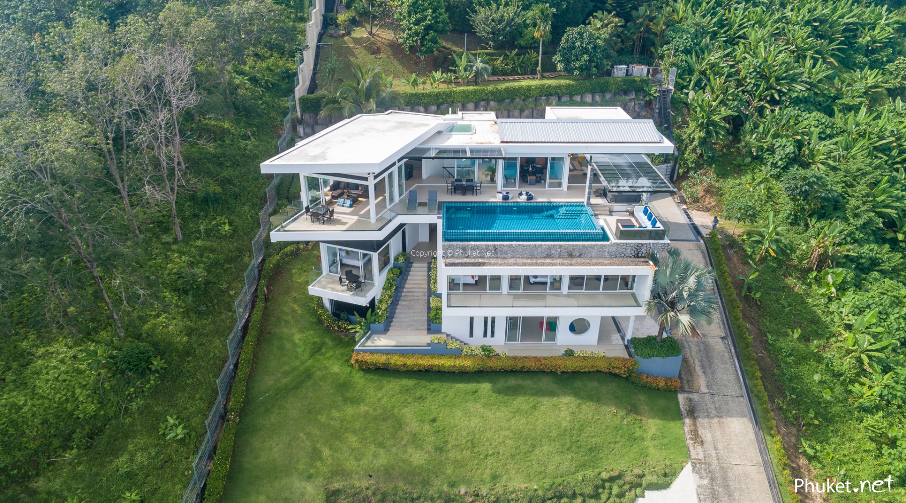 Impressive Sea View Villa near Mission Hills Golf Course - 5 beds/6 baths - Phuket Real Estate ...