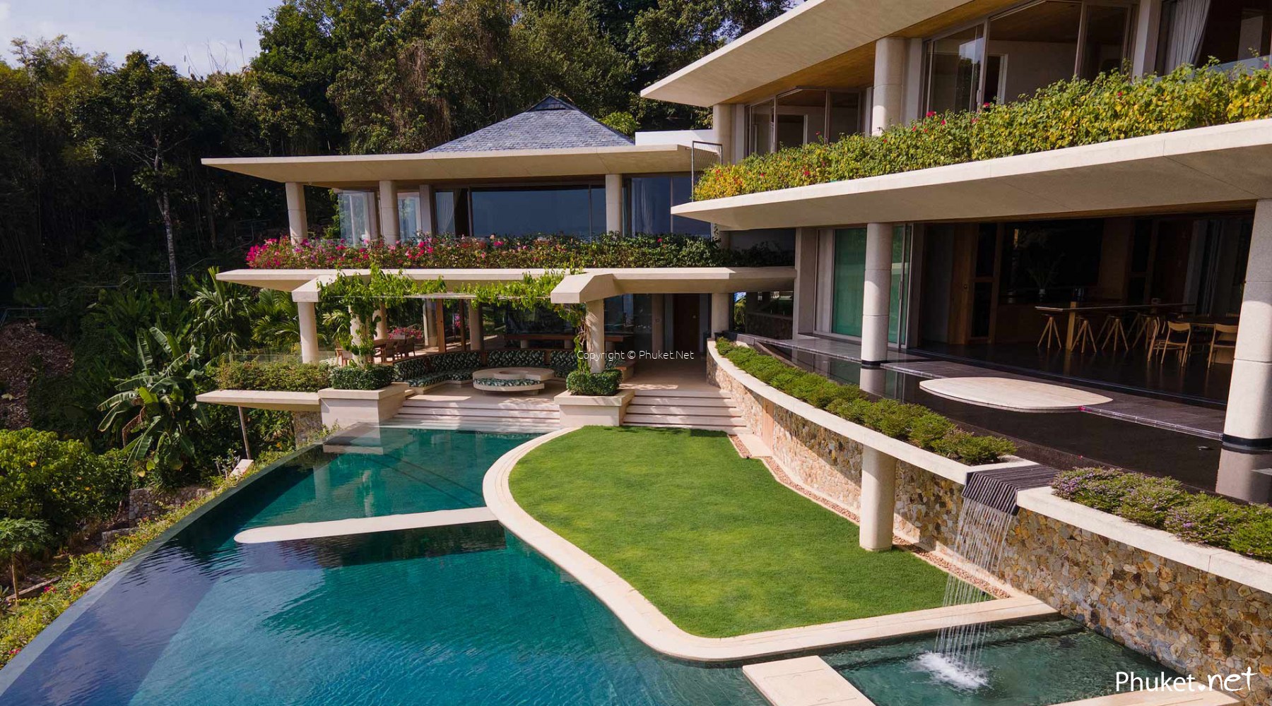 Villa Cascade Kamala - 5 beds/7 baths - Phuket Real Estate and Property ...
