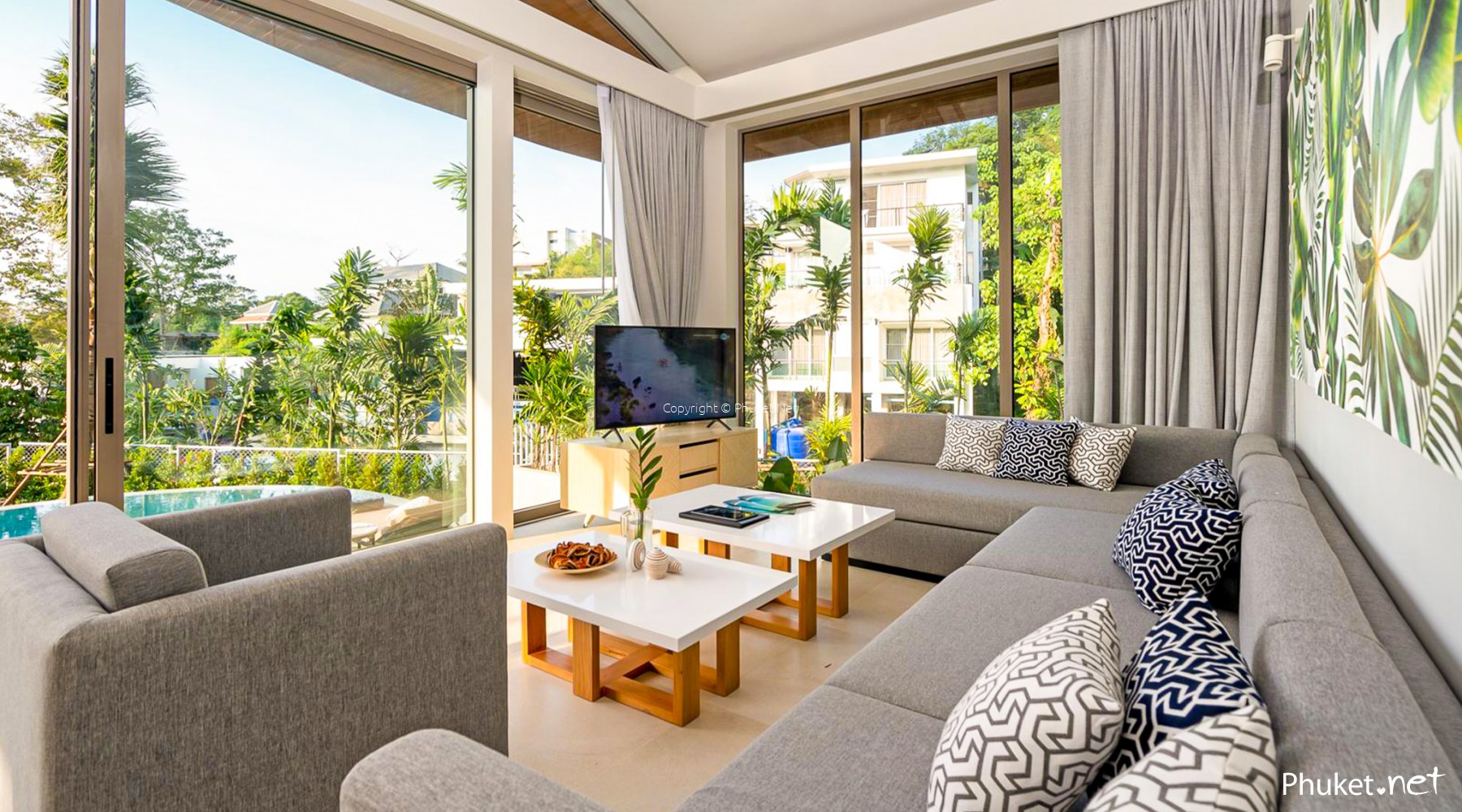 Tropical Hillside Himmapana Villa Kamala - 3 beds/2 baths - Phuket Real ...