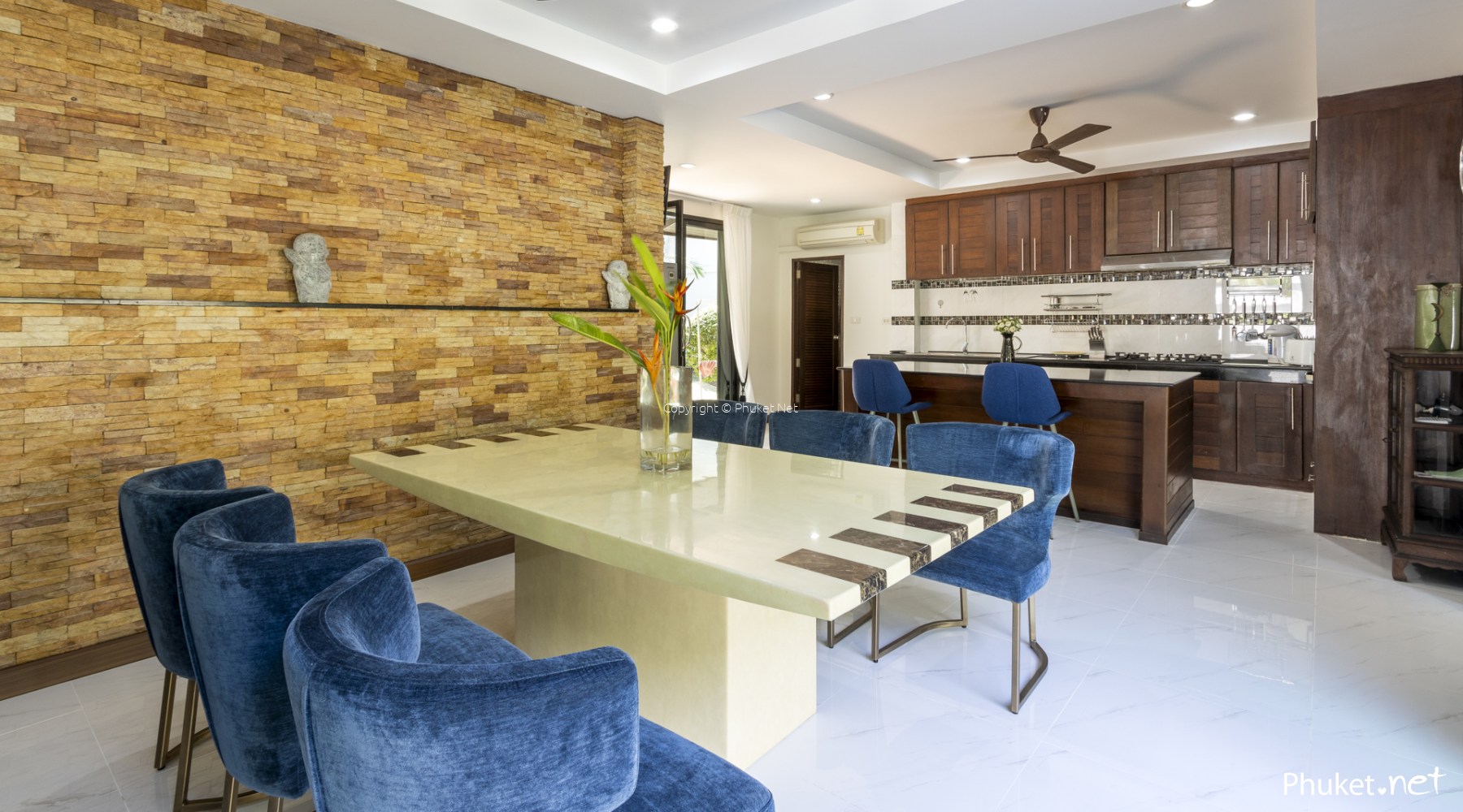 Thai-style Villa on Generous Plot near Nai Harn Beach - 3 beds/4 baths ...