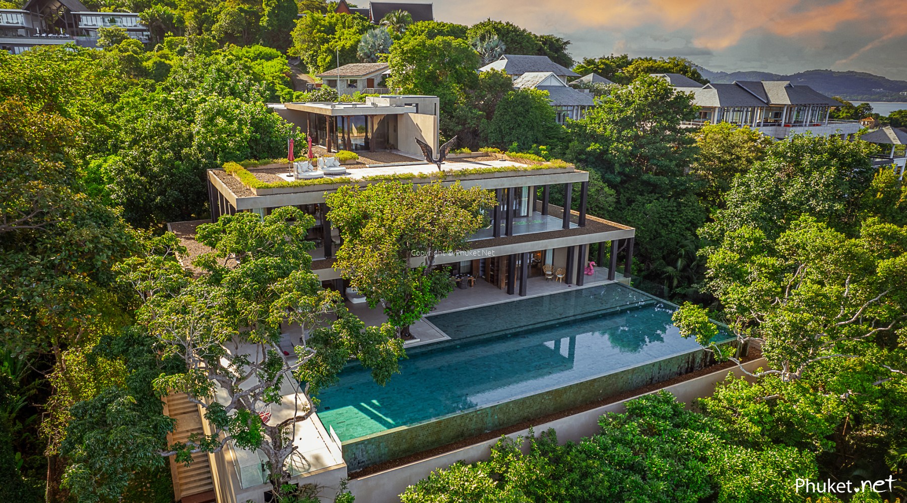 Extravagant Ocean View Villa Amarisa in Kamala - 5 beds/5 baths ...