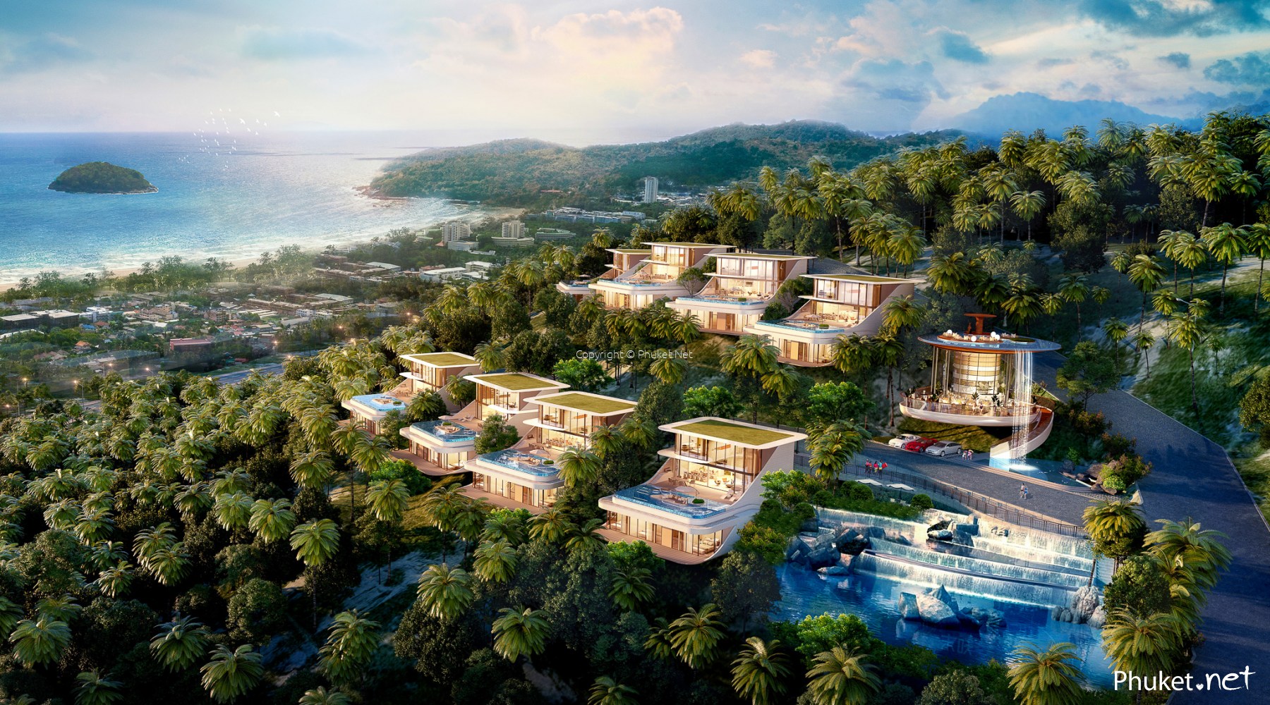 Aurora Kata Top Sea View Villa Phuket For Sale - Phuket.Net