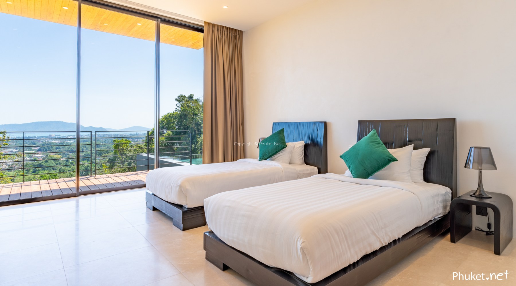 Modern Hillside Sea View Pool Villa in Chalong - 5 beds/5 baths - Phuket Real Estate and ...