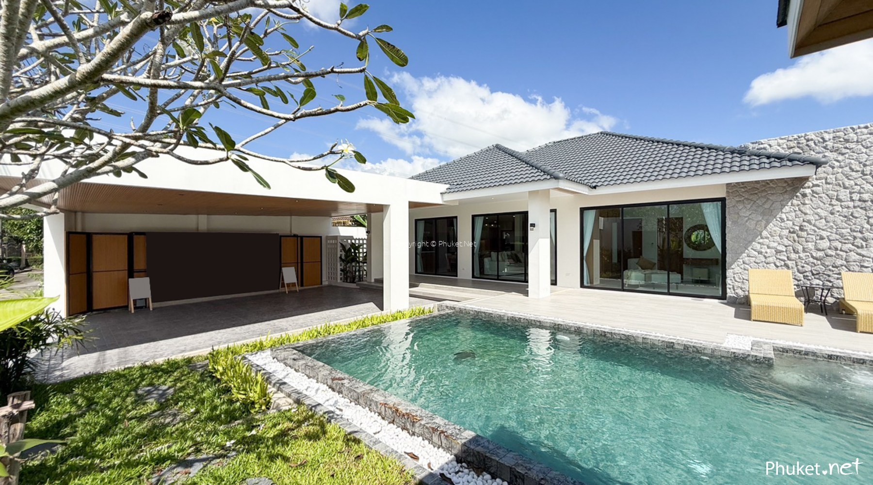 Modern Family Pool Villa in Paklok - 3 beds/3 baths - Phuket Real ...
