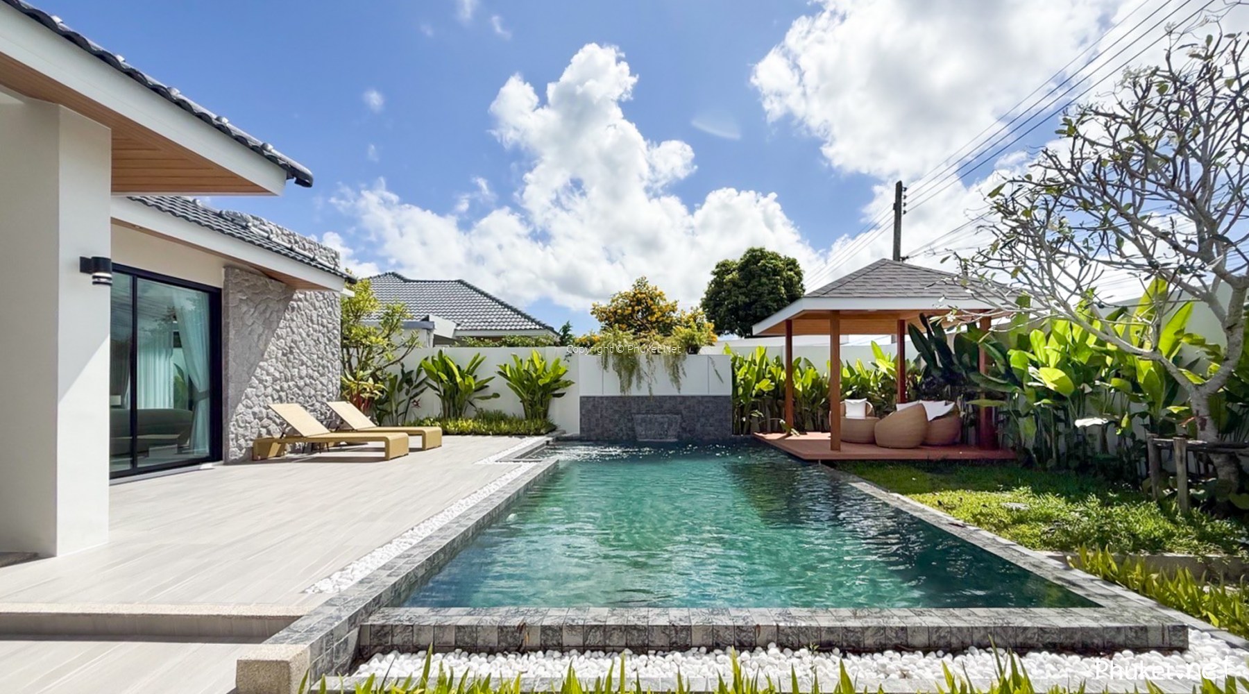 Modern Family Pool Villa in Paklok - 3 beds/3 baths - Phuket Real ...